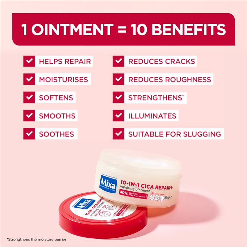 Buy Mixa 10-in-1 Cica Repair+ Ointment 150ml Online at ePharmacy®