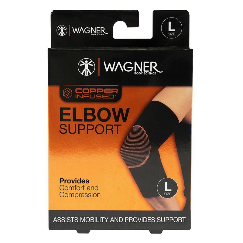 Buy Wagner Body Science Copper Infused Elbow Support Large online at ...