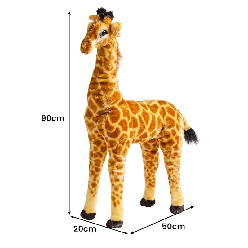 Buy Jiggle & Giggle Large Standing Soft Plush Toy Giraffe Online at ...