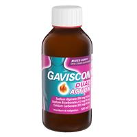 Buy Gaviscon Dual Action Liquid Mixed Berry 500ml Online at Chemist ...