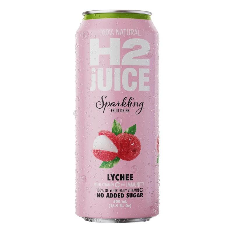 Buy H2 Juice 500mL Sparkling Lychee 12Pack Online at Chemist Warehouse®