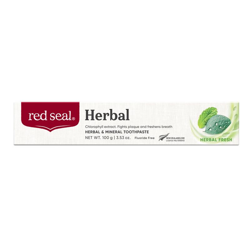 Buy Red Seal Toothpaste Herbal 100g online at Chemist Warehouse