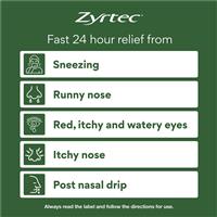 Buy Zyrtec Liquid Capsules 10 Online at Chemist Warehouse®