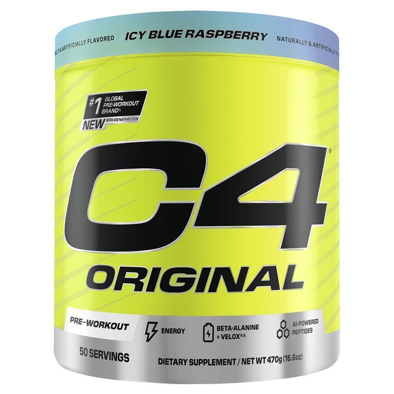 Buy Cellucor C4 Original Blue Raspberry 50 Serves online at Chemist ...