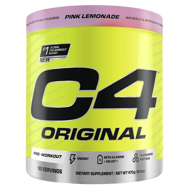 Buy Cellucor C4 Original Pink Lemonade 50 Serves online at Chemist ...