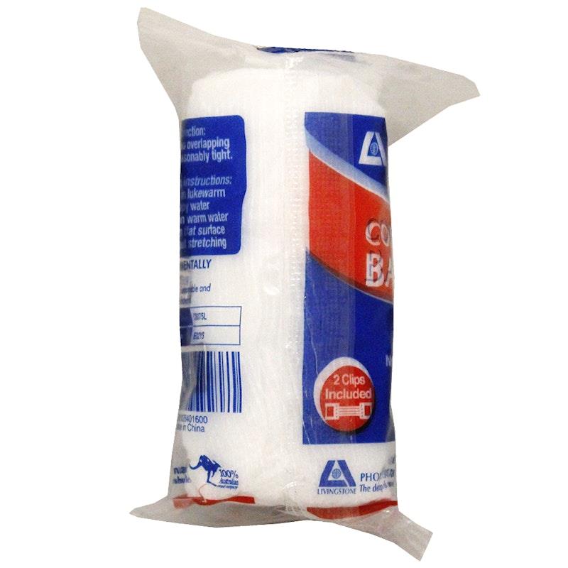 Buy Livingstone Conforming Bandage with Clips 75mm x 4m 12 Pieces/Pack ...