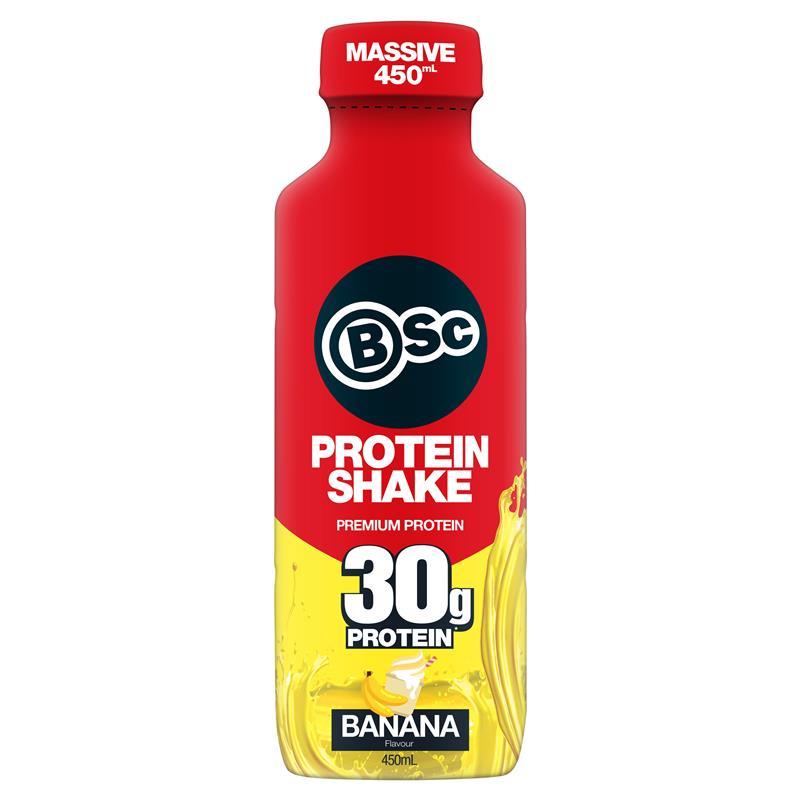 Buy BSc RTD Protein Shake Banana 450ml online at Chemist Warehouse