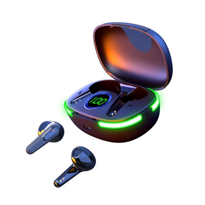 Buy Laser TWS Earbuds with LED Display: True Wireless & Tap Controls ...