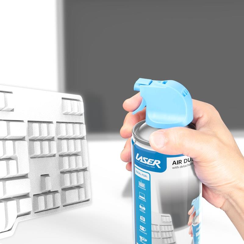 Buy Laser Air Duster Spray - Computer & Electronics Cleaner 400 ml ...