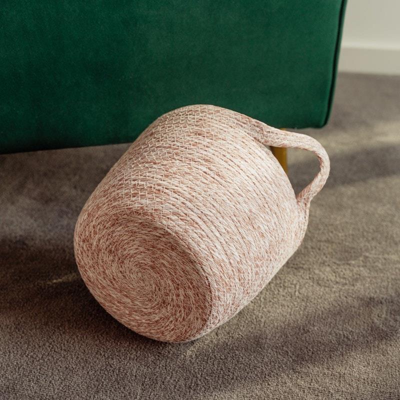 Buy Living Today 2 Piece Cotton Rope String Carry Handles Storage ...