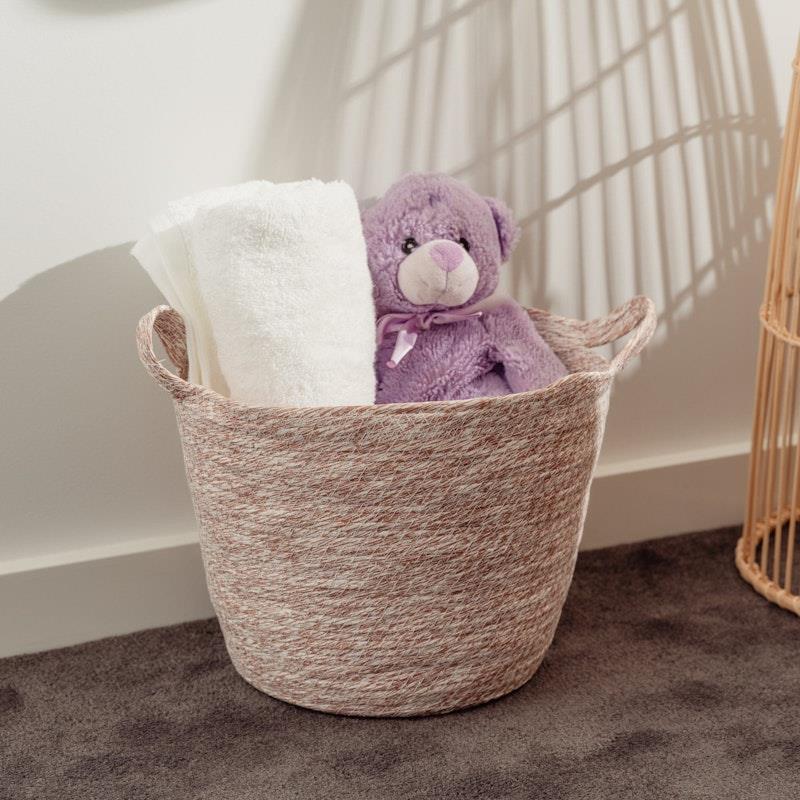 Buy Living Today 2 Piece Cotton Rope String Carry Handles Storage ...