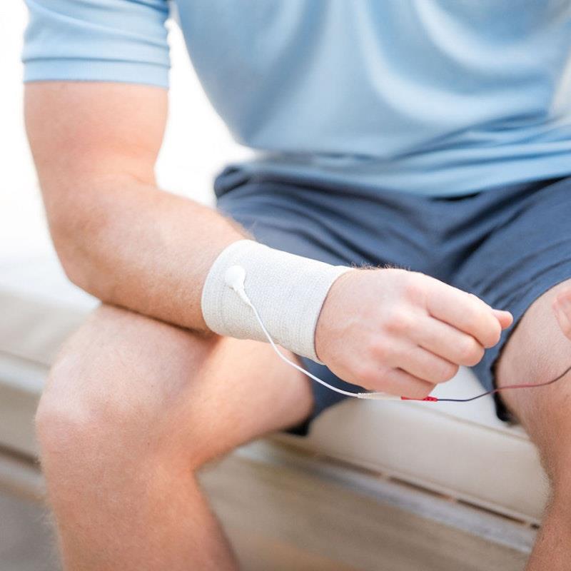 Buy Caremax Conductive Wrist Sleeve for TENS Machine 1 Pair Online at ...