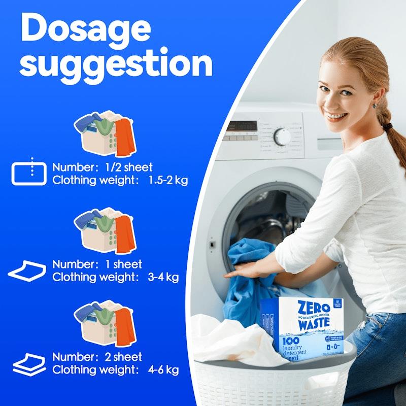 Buy Living Today 25 Sheets Ultra Concentrated Laundry Detergent 1Unit Online at Chemist Warehouse®