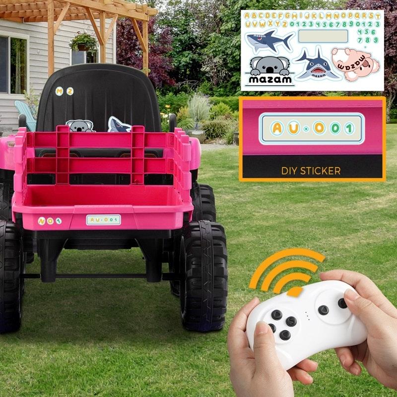 Buy Mazam Kids Ride On Car Tractor 12V Electric Battery Remote Control ...