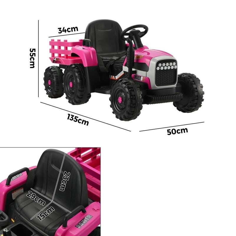 Buy Mazam Kids Ride On Car Tractor 12V Electric Battery Remote Control ...