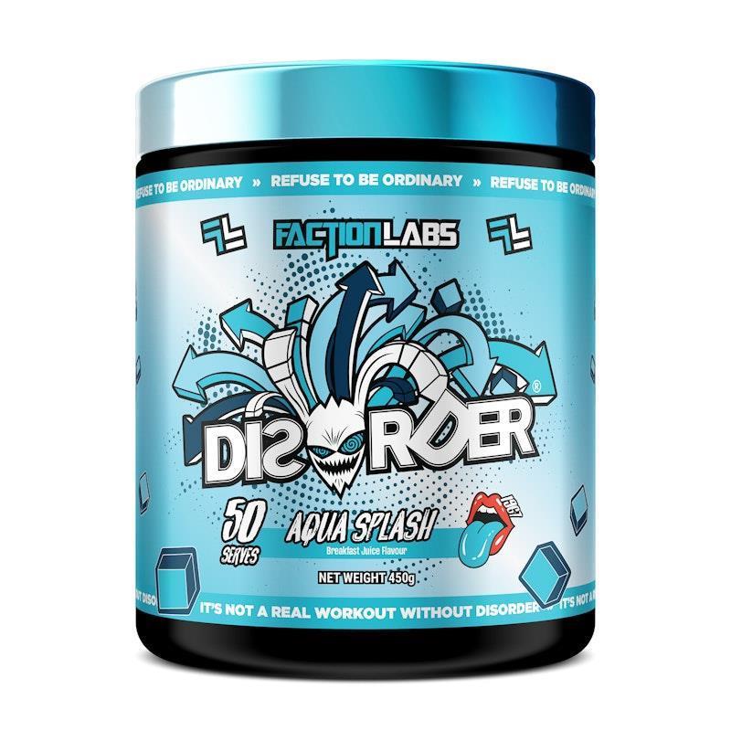 Buy Faction Labs Disorder Original - 50 serves Aqua Splash online at ...