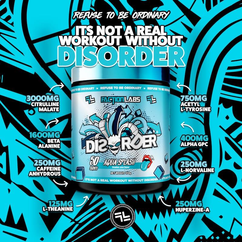 Buy Faction Labs Disorder Original - 50 serves Aqua Splash Online at ...