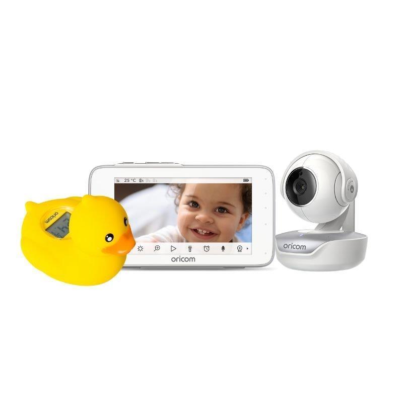 Buy Oricom 5” Smart HD Touchscreen Premium Nursery Baby Monitor & Duck ...