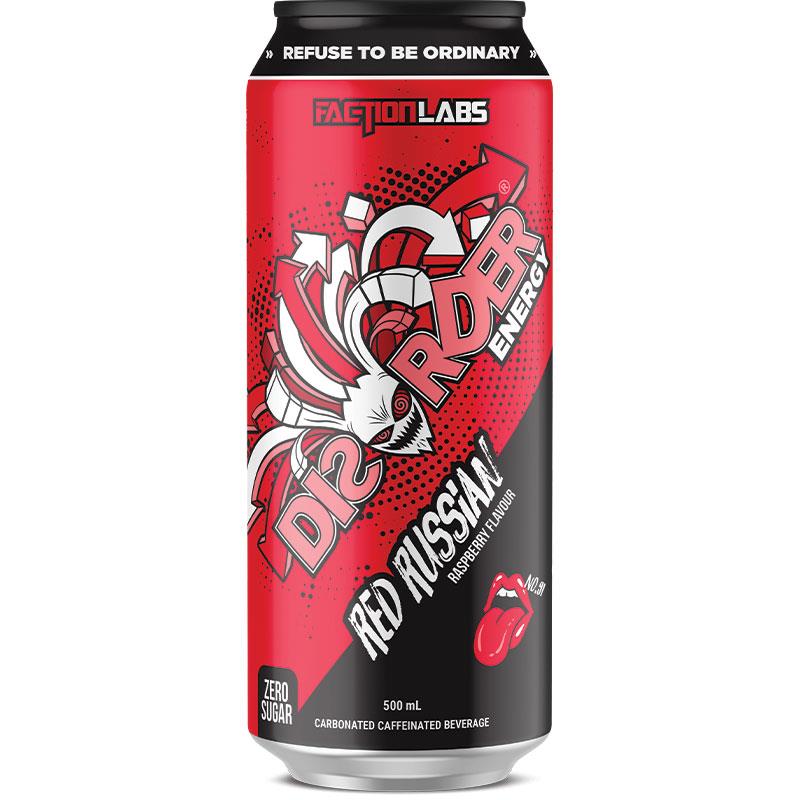 Buy Faction Labs Disorder Energy Red Russian 500ml online at Chemist ...