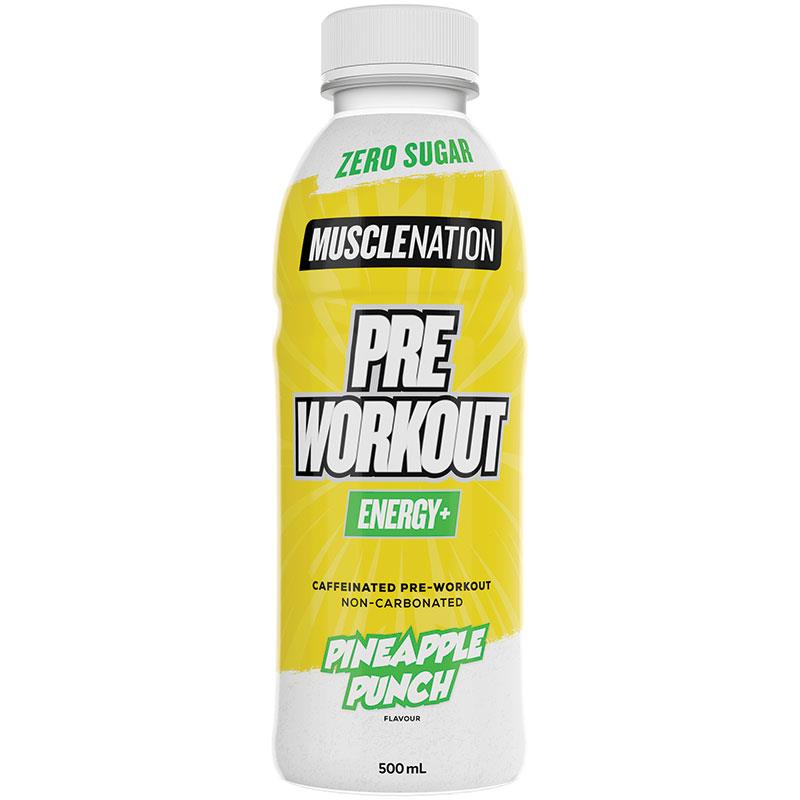 Buy Muscle Nation RTD Pre-Workout Pineapple 500ml online at Chemist ...