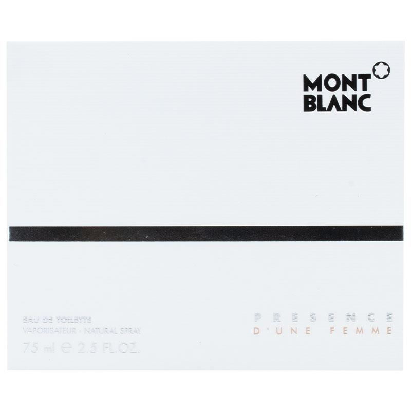 Buy Mont Blanc Femme Presence Eau de Toilette 75ml online at Chemist ...