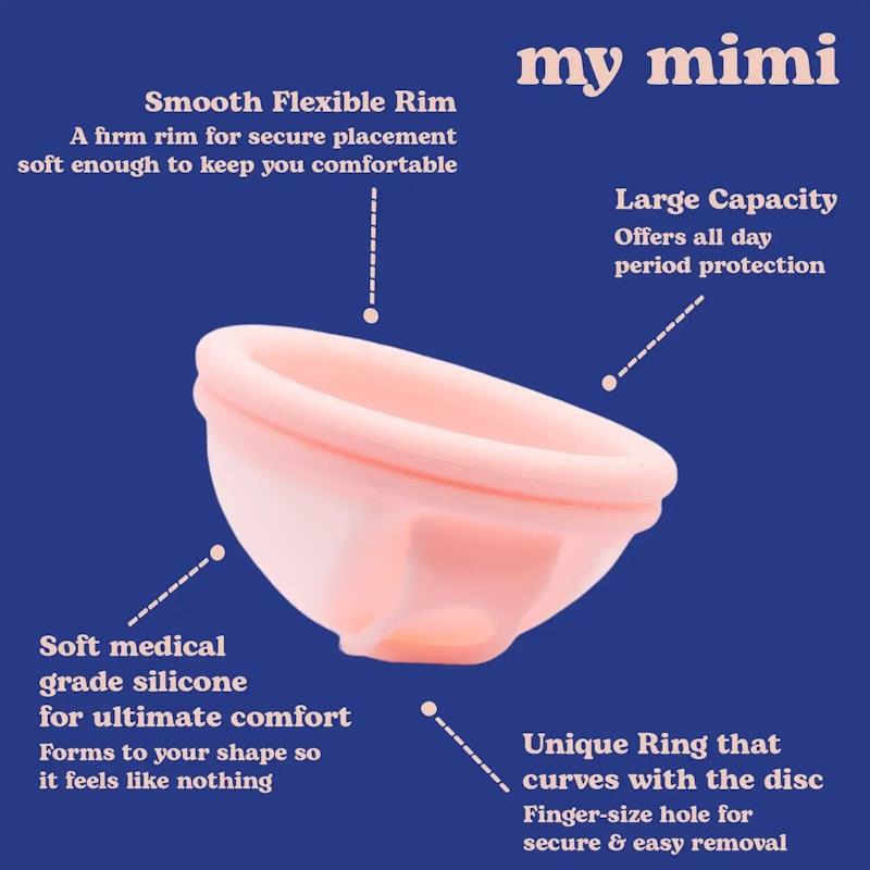 Buy my mimi Menstrual Disc Starter Bundle Small Online at Chemist Warehouse®