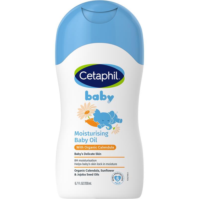 Buy Cetaphil Baby Moisturising Baby Oil With Organic Calendula 200ml ...
