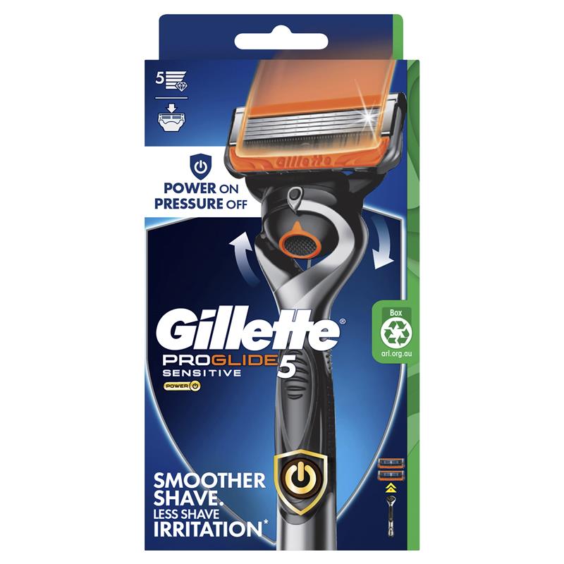 Buy Gillette Proglide Power Razor +2 Blades online at Chemist Warehouse