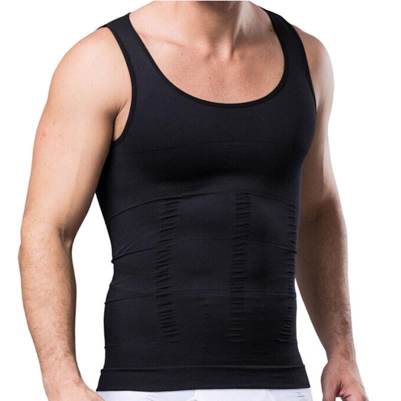 Buy BodyAssist Compression Slimming & Shaping Body Vest Black X-Large ...
