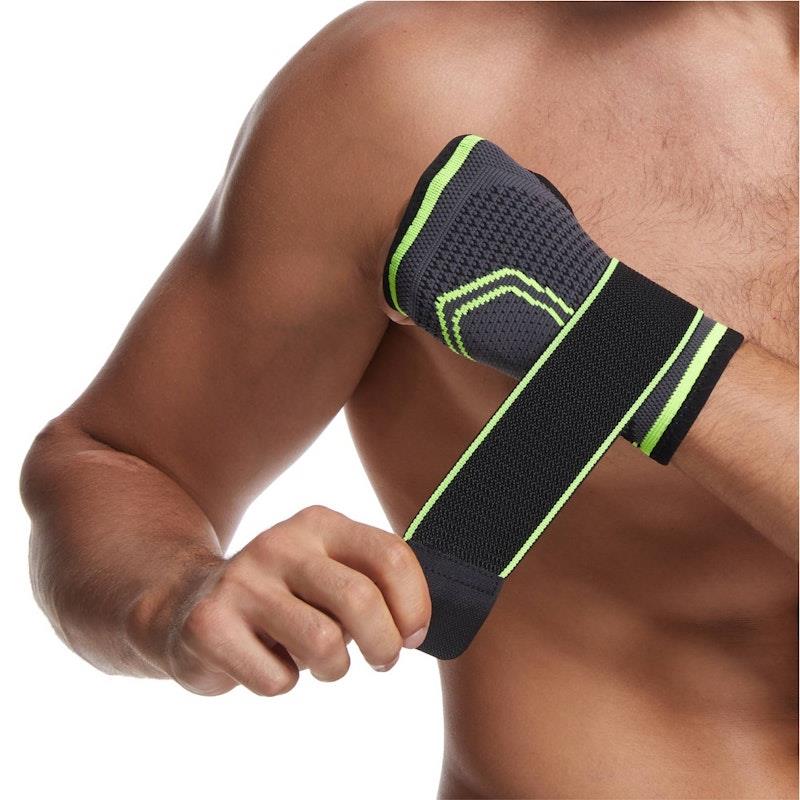 Buy BodyAssist Contoured 4-Way Sports Elastic Wrist Support with Strap ...