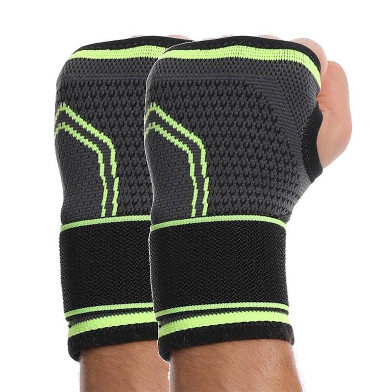 Buy BodyAssist Contoured 4-Way Sports Elastic Wrist Support with Strap ...