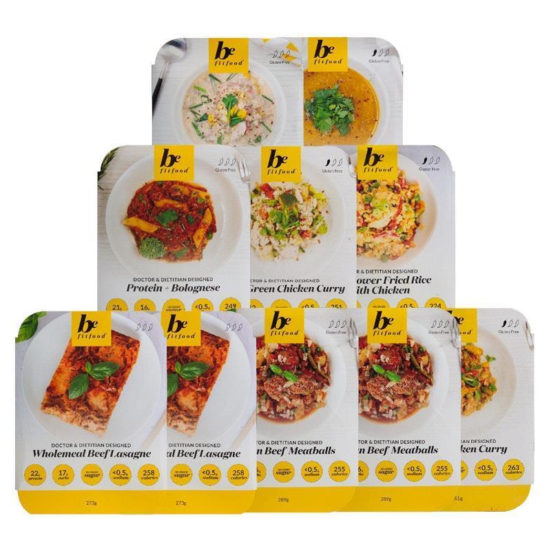 Buy Be Fit Food 10 Meal Core Collection Bundle online at Chemist Warehouse