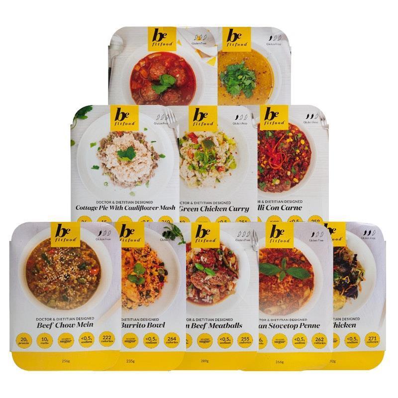Buy Be Fit Food 10 Meal Variety Box Bundle online at Chemist Warehouse