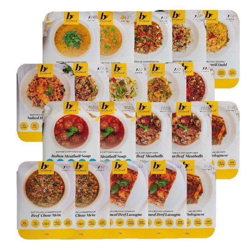 Buy Be Fit Food 20 Meal Bundle online at Chemist Warehouse