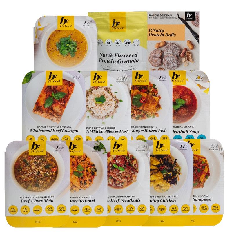 Buy Be Fit Food Continental 5 Day Reset with Protein Granola Bundle ...