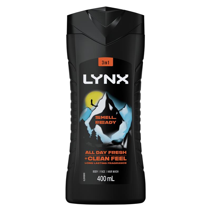 Buy Lynx Bodywash Smell Ready 400ml online at Chemist Warehouse