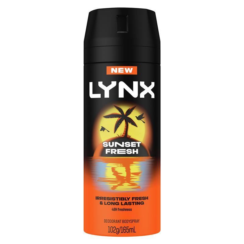 Buy Lynx Deodorant Sunset Fresh 165ml online at Chemist Warehouse
