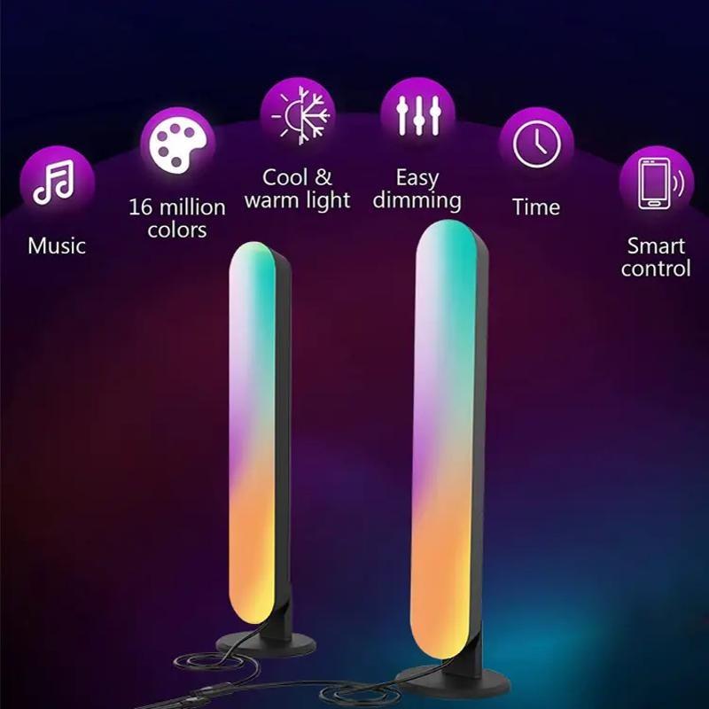 Buy Laser Gaming RGB LED Desk Light 2 Pack Black Online at Chemist ...