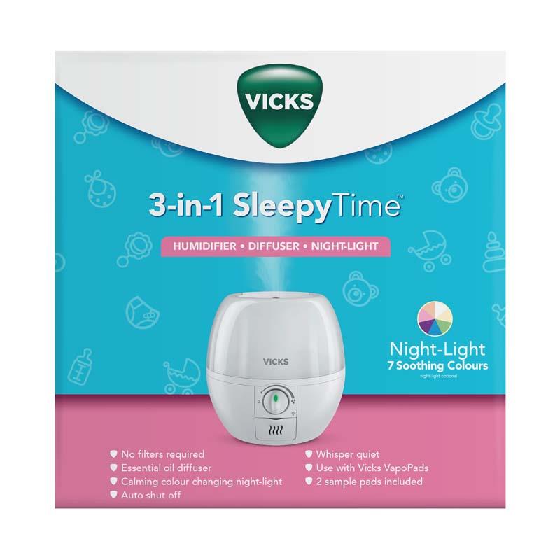 Buy Vicks 3-in-1 SleepyTime Humidifier online at Chemist Warehouse