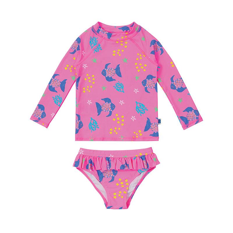 Buy Bambi Mini Co. SWIM - Kids Rashie and Pant set - Pink Angel Fish ...
