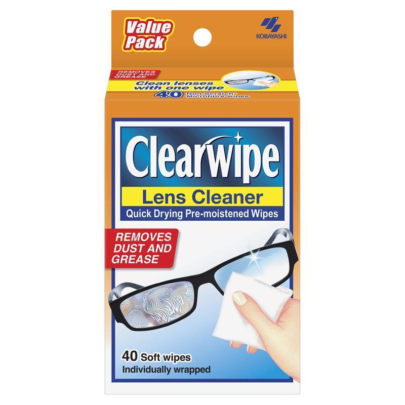 Buy Clearwipe Lens Cleaner 40 Wipes online at Chemist Warehouse