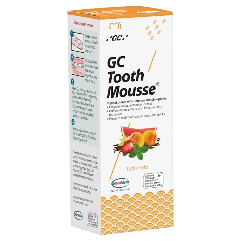 Buy GC Tooth Mousse Tutti Frutti 40g online at Chemist Warehouse