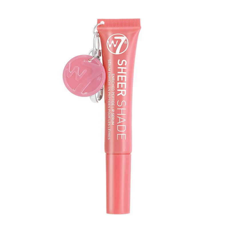 Buy W7 Sheer Shade Enriched Peptide Lip Serum with Key Ring Sugar Rush ...