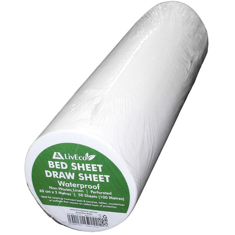 Buy Liv Eco Draw Sheet Waterproof 60cm x 100m 50 Sheets/Roll online at ...