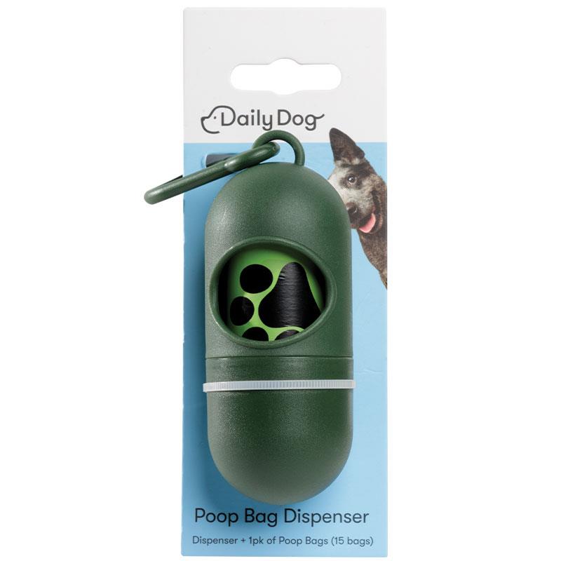 Buy Daily Dog Poop Bag Dispenser + 15 Pieces of Biodegradable Poop Bags ...