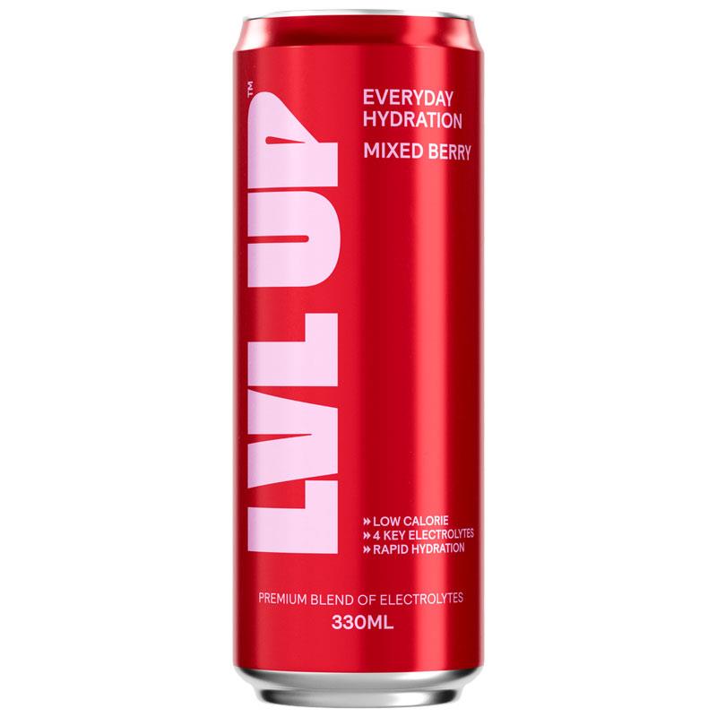 Buy Lvl Up Everyday Hydration RTD Mixed Berry 330ml online at Chemist ...