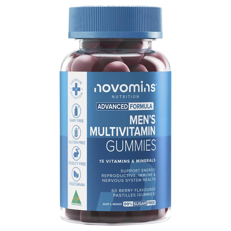 Buy Novomins Mens Multivitamin 60 Gummies online at Chemist Warehouse