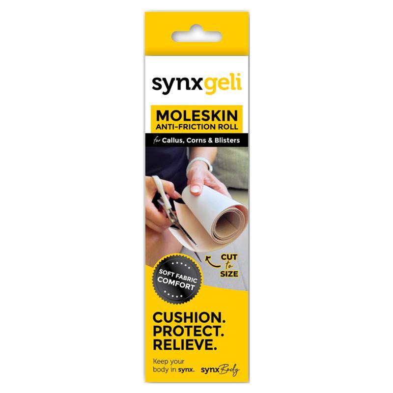 Buy Synxgeli Moleskin Anti-Friction Roll online at Chemist Warehouse