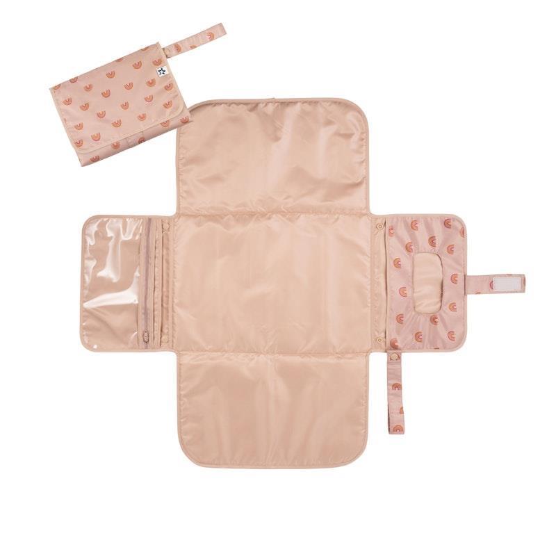 Buy Tiny Twinkle - Mess-Proof Portable Nappy Changing Pad Boho Rainbow ...