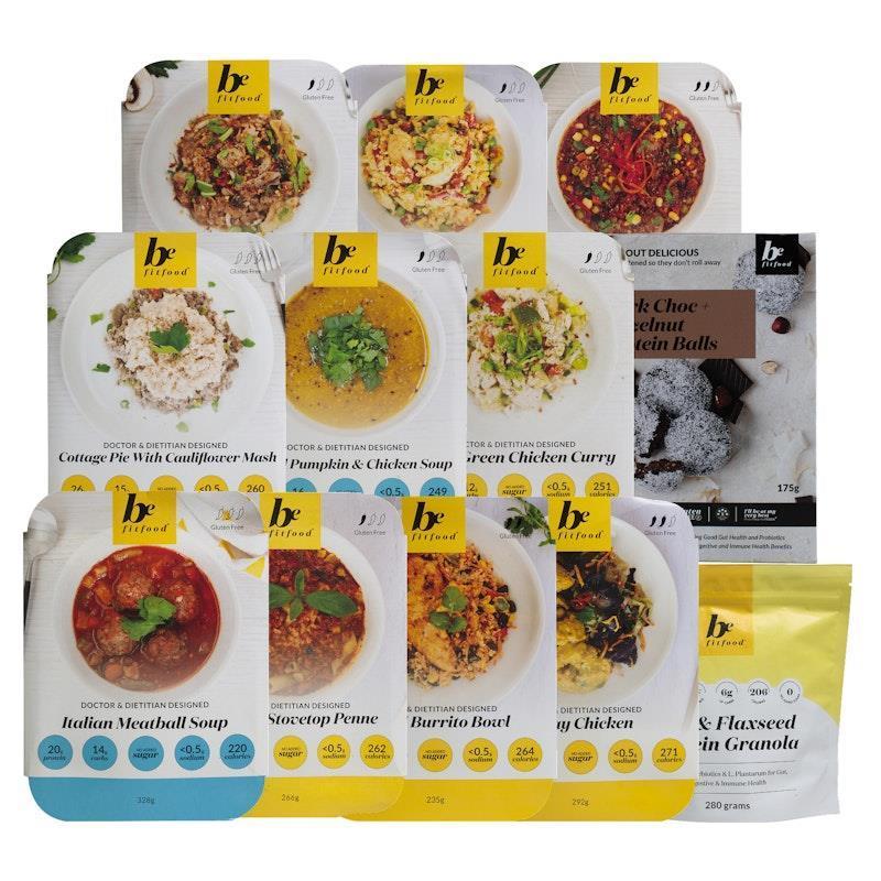 Buy Be Fit Food Variety Continental 5 Day Reset with Protein Granola ...